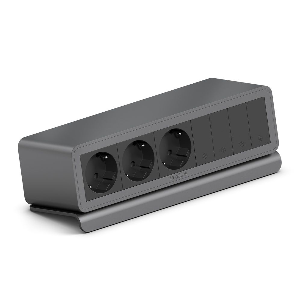 mediahub2 | 10-Slot Enclosure, space grey | PureLink | English