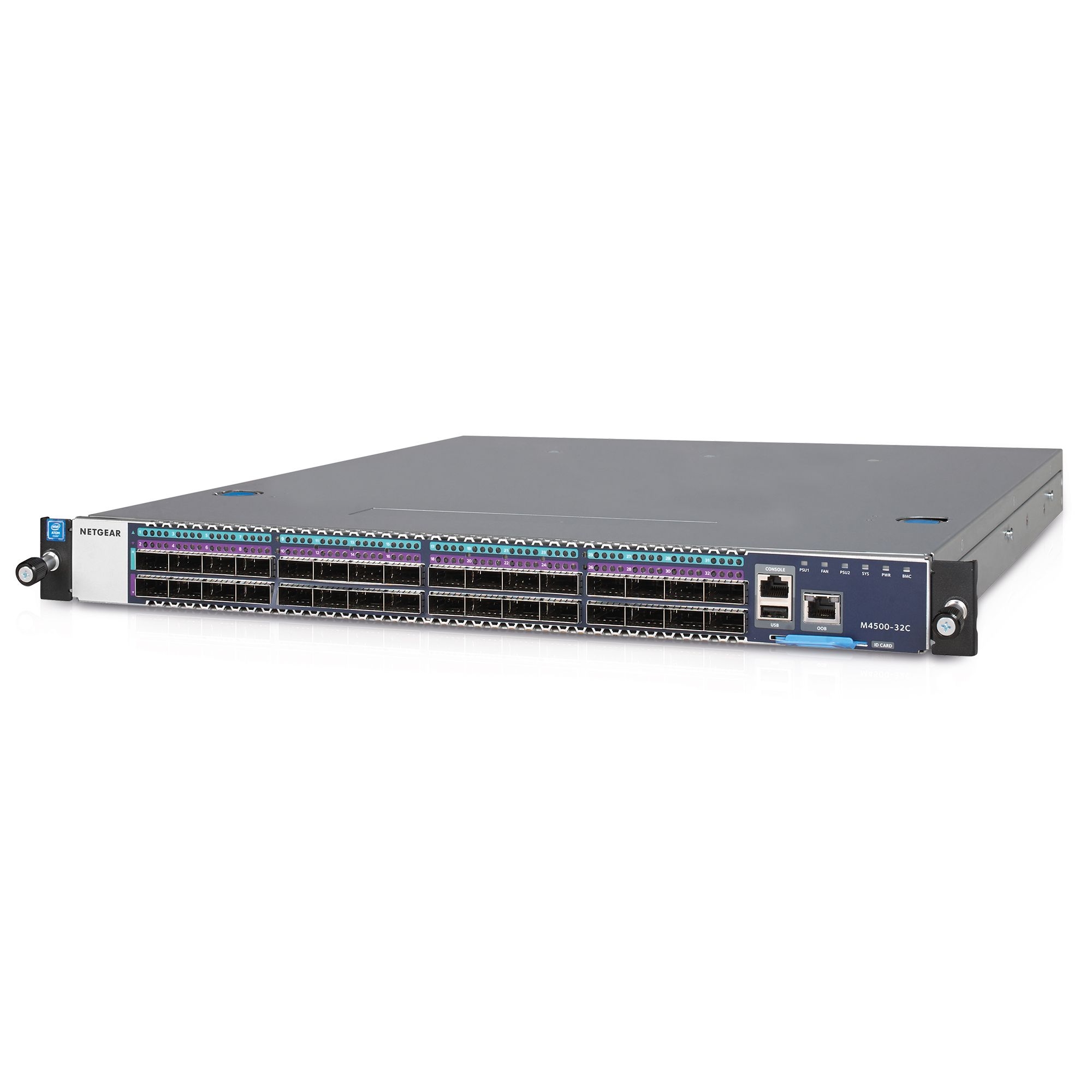 M4500-32C - 32-Port 100G Managed ProAV Switch (2x 750W Netzteil ...